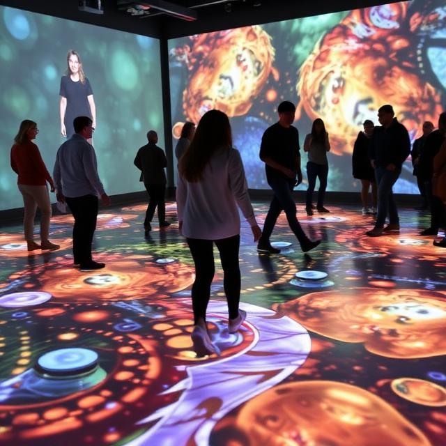Interactive Floor Mapping | Holomoc
